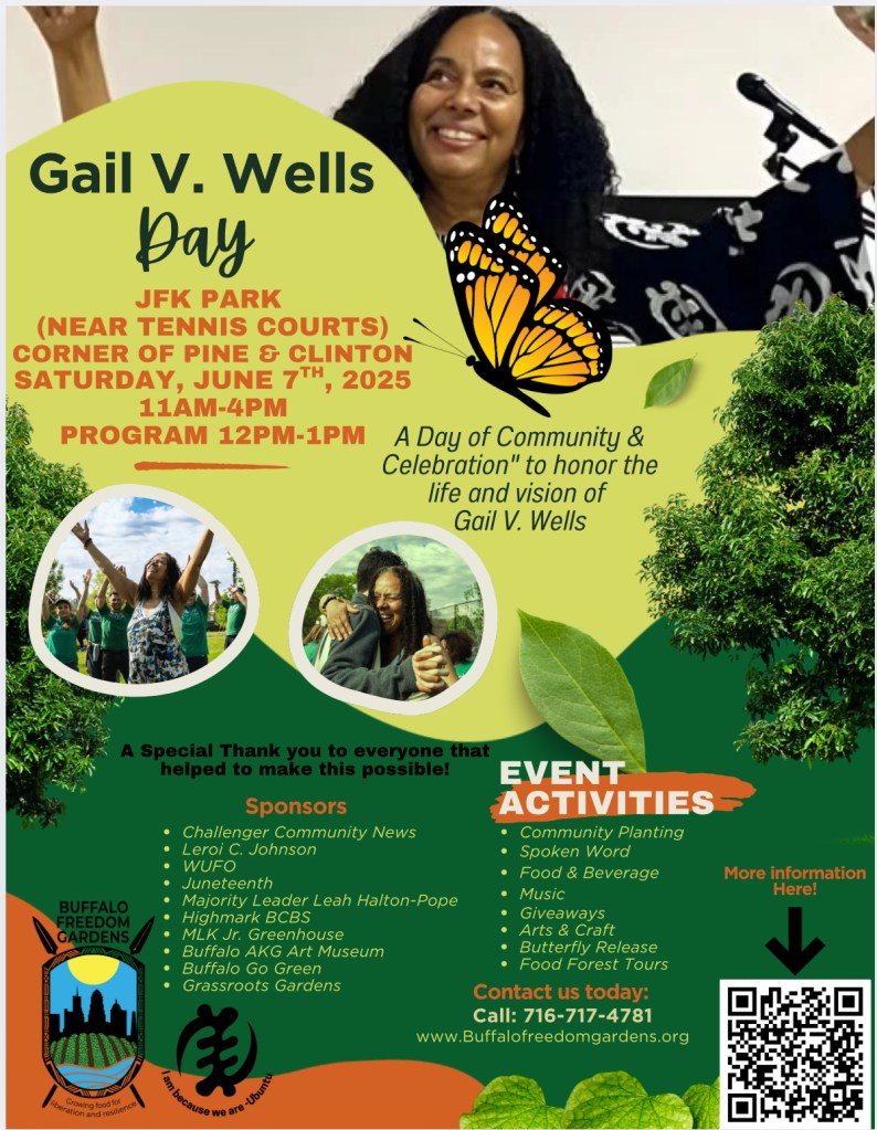 Gail V. Wells Day – Buffalo Freedom Gardens